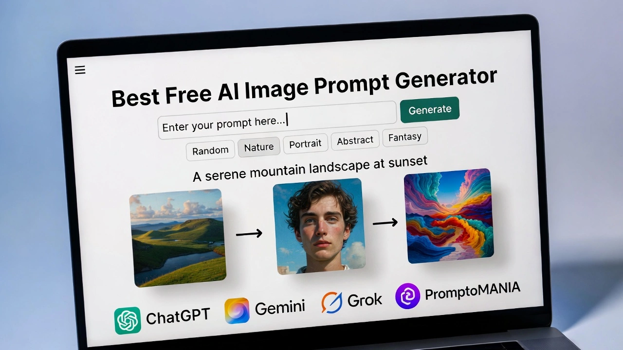 Best AI Image Prompt Generator Free: Write Perfect Prompts for AI Images